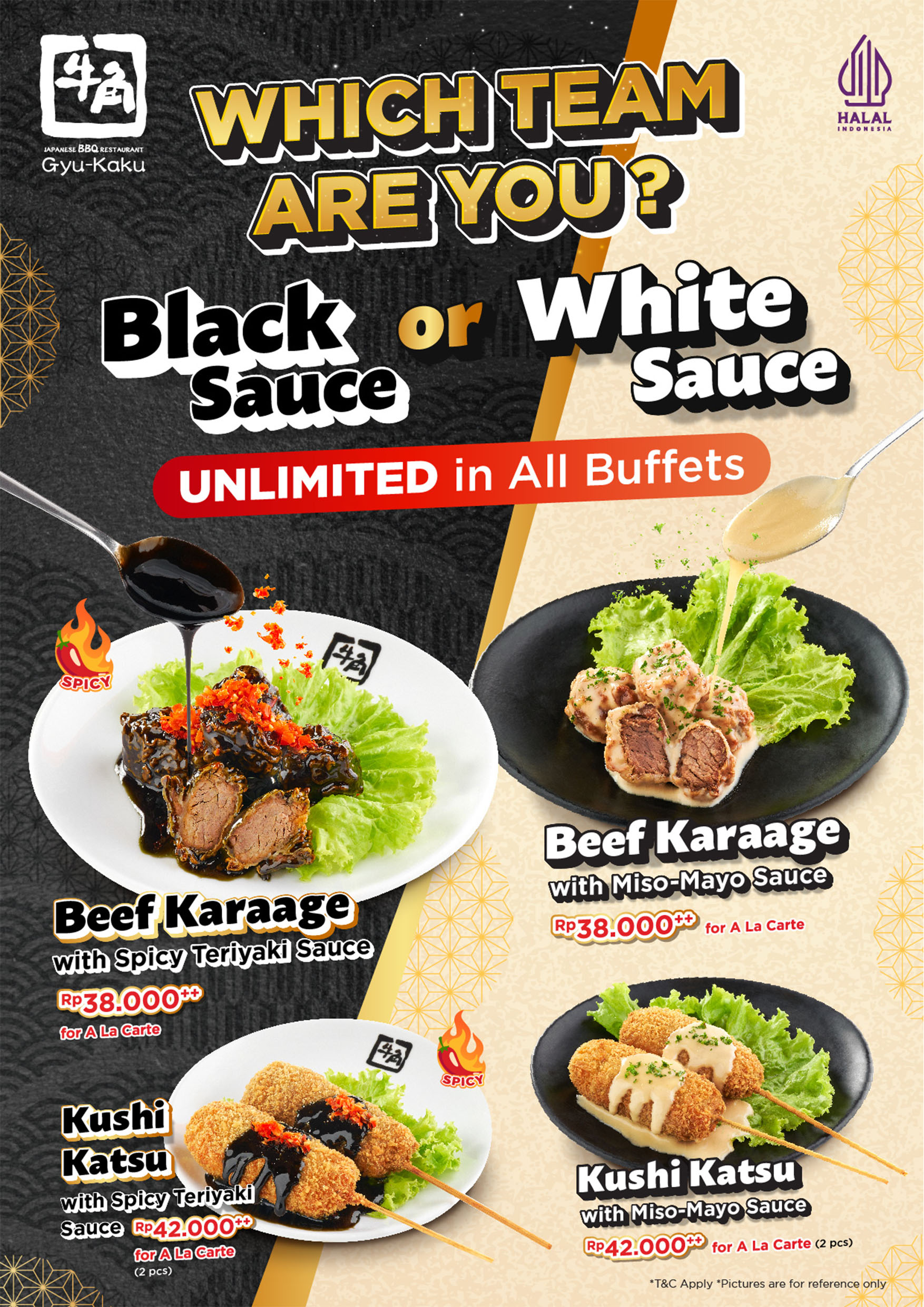 PREMIUM BUFFET – GYU-KAKU MENU